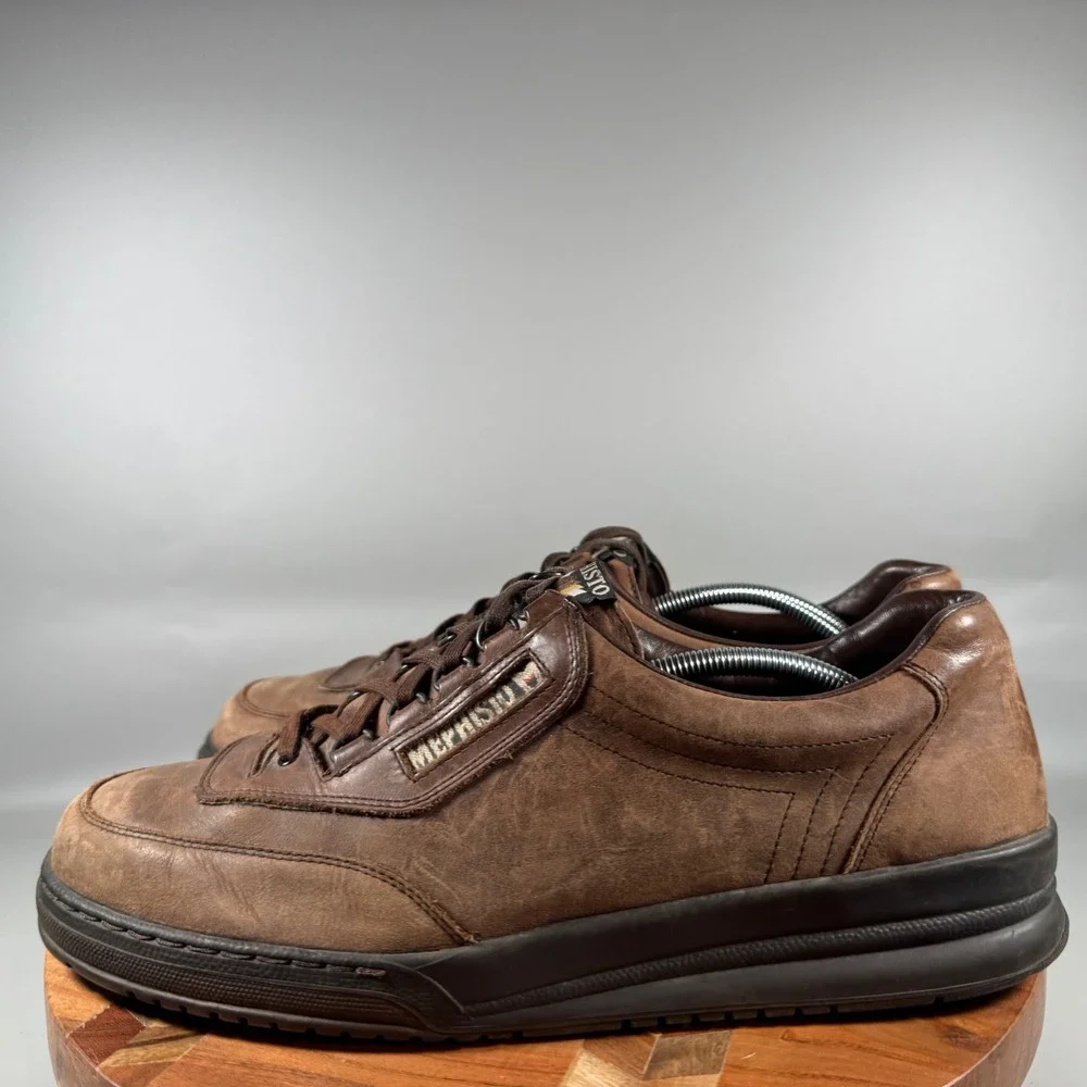 Mephisto | Shoes | Mephisto Match Mens Brown Leather Walking Shoes ...